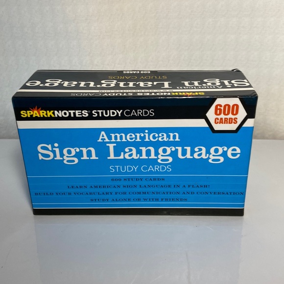 Sparknotes | Office | Spark Notes Sign Language Study Cards | Poshmark